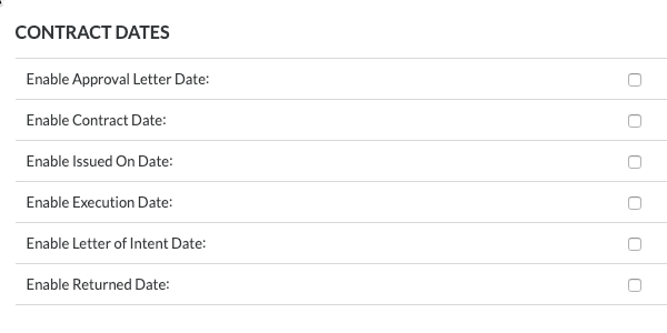 Configure Settings: Commitments - Procore (en-CA)